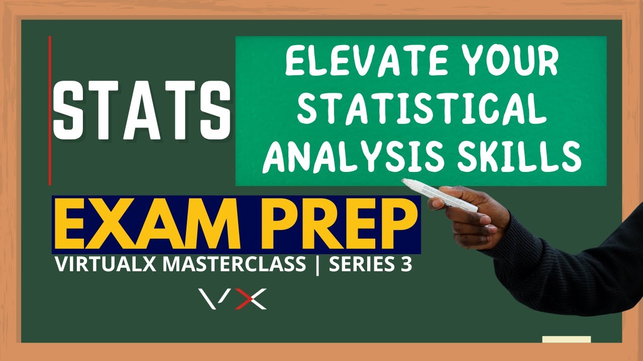 Statistics | Exam Prep - VirtualX MasterClass | Series 3 - YouTube
