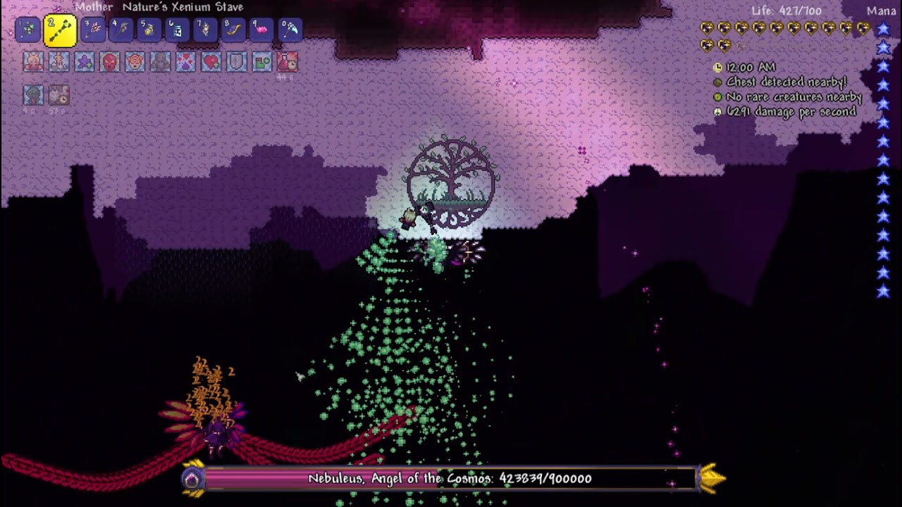 Ukko And Akka Boss Battle and Nebuleus Boss Battle! (Terraria Mod of ...