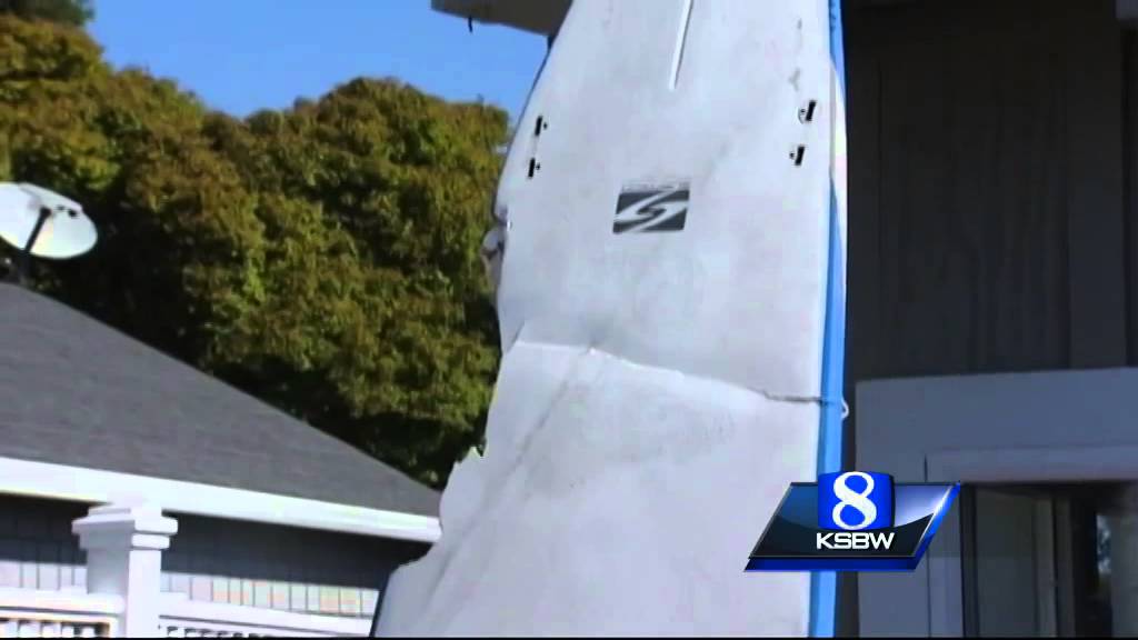 Central coast man says shark attacked him at Manresa State Beach - YouTube