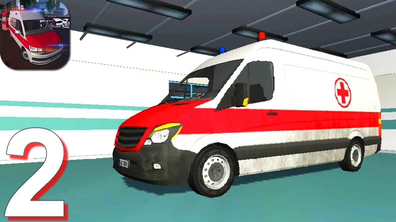 Emergency Ambulance Simulator | Walkthrough Part 2 (Android iOS ...