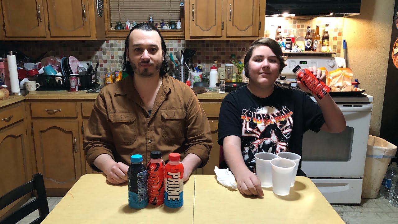 Edgar and David try WWE Prime Hydration and More Flavors! - YouTube