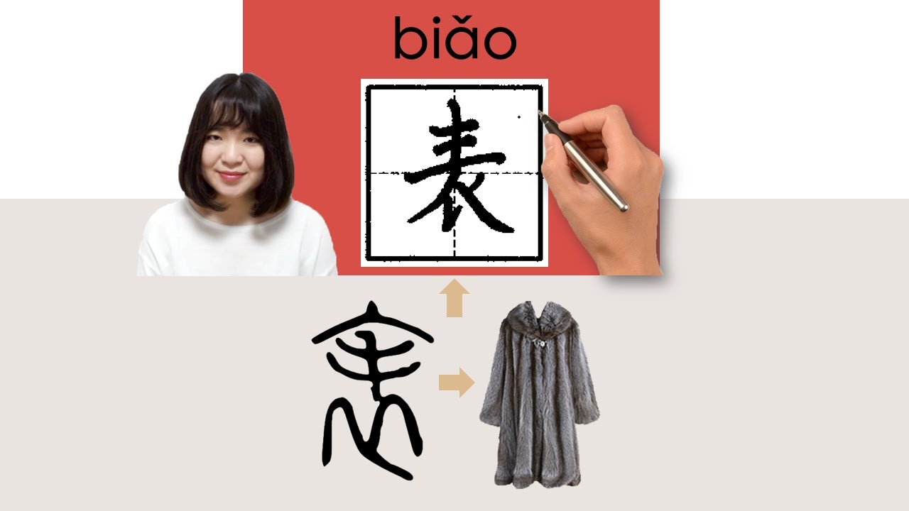 【NEW HSK4/7~9】 #hsk2 _表/biao_(form, watch)How to Pronounce/Memorize ...