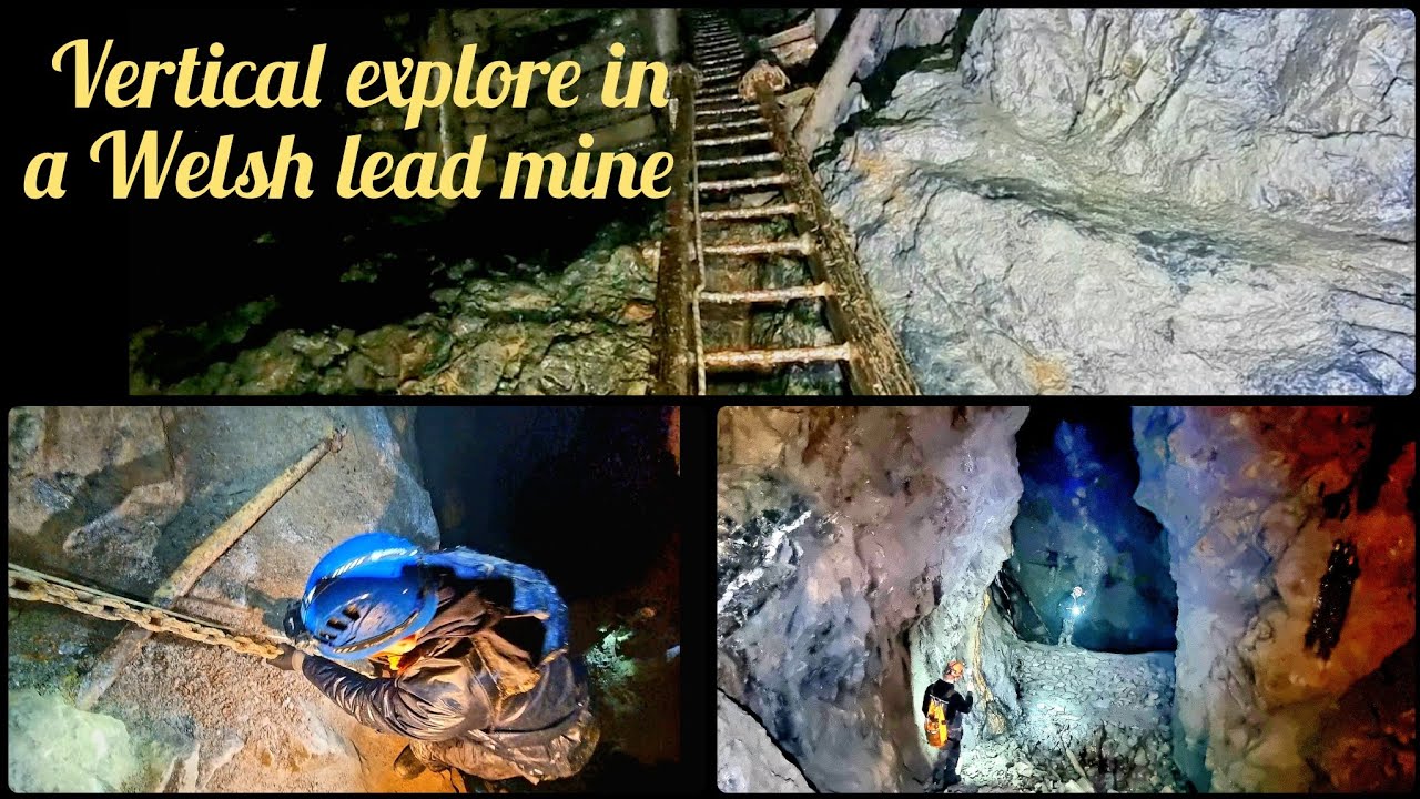Cwmystwyth metal mine part 2 Vertical Mine Exploration - YouTube