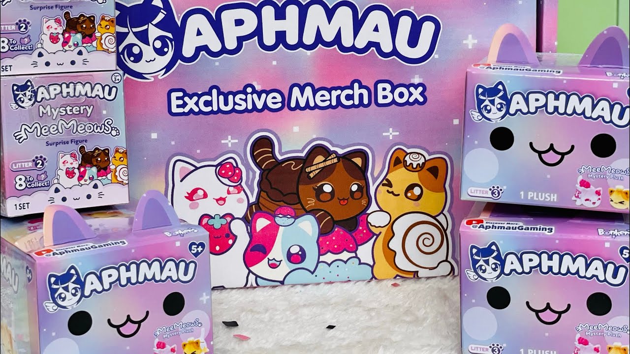 Aphmau Spring 2023 Plush Toys and Figures #aphmau #aphmautoys # ...