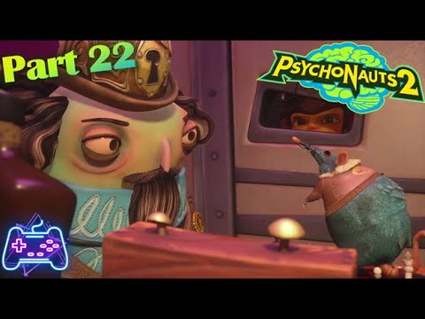 Psychonauts 2 (Xbox Series X) (Xclusive Playthrough - Part 22) Checking ...