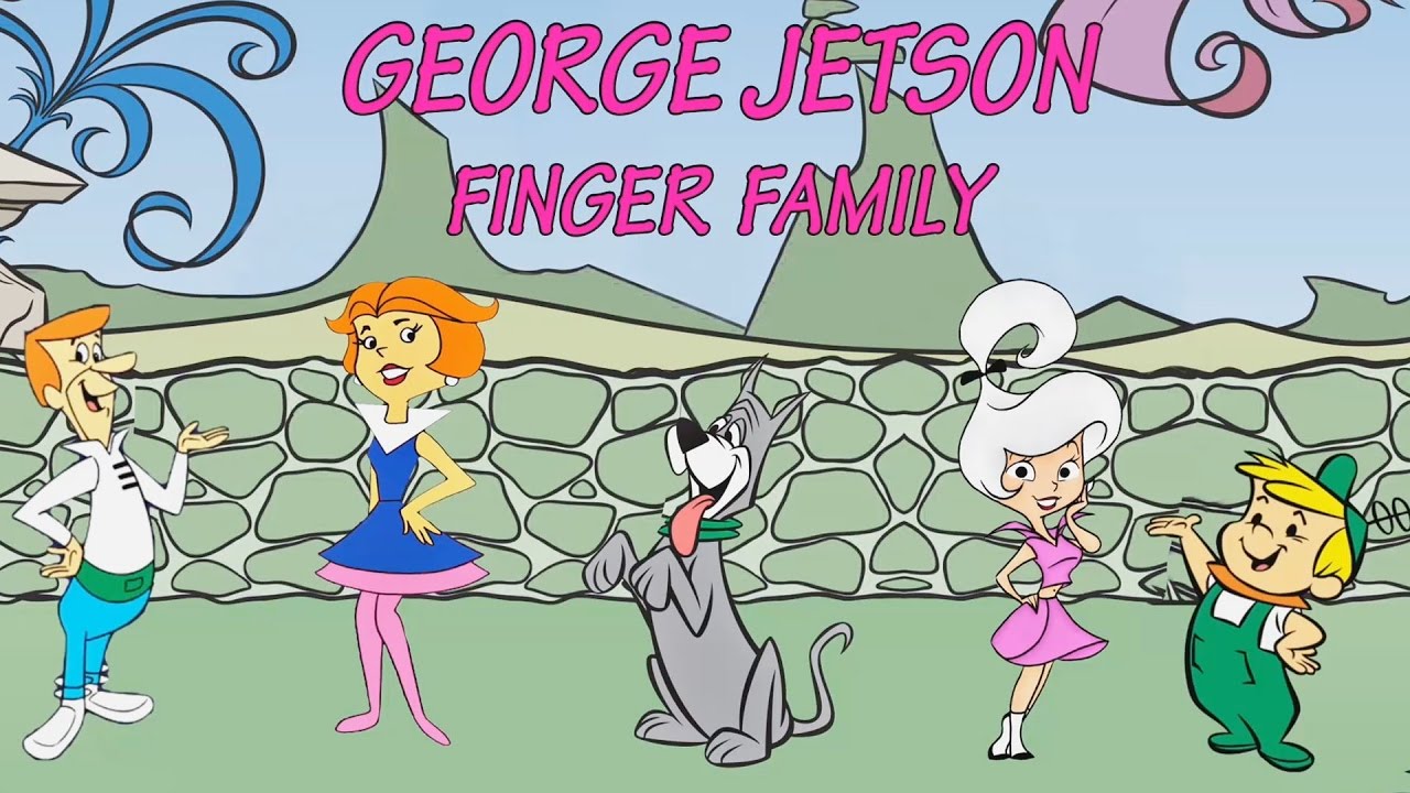 The Jetsons Finger Family | Cartoon Nursery Rhymes & Songs For Children ...