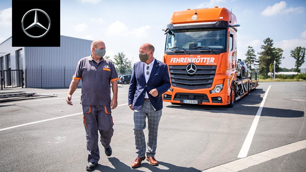 Driver dedication: Fehrenkötter | Mercedes-Benz Trucks - YouTube
