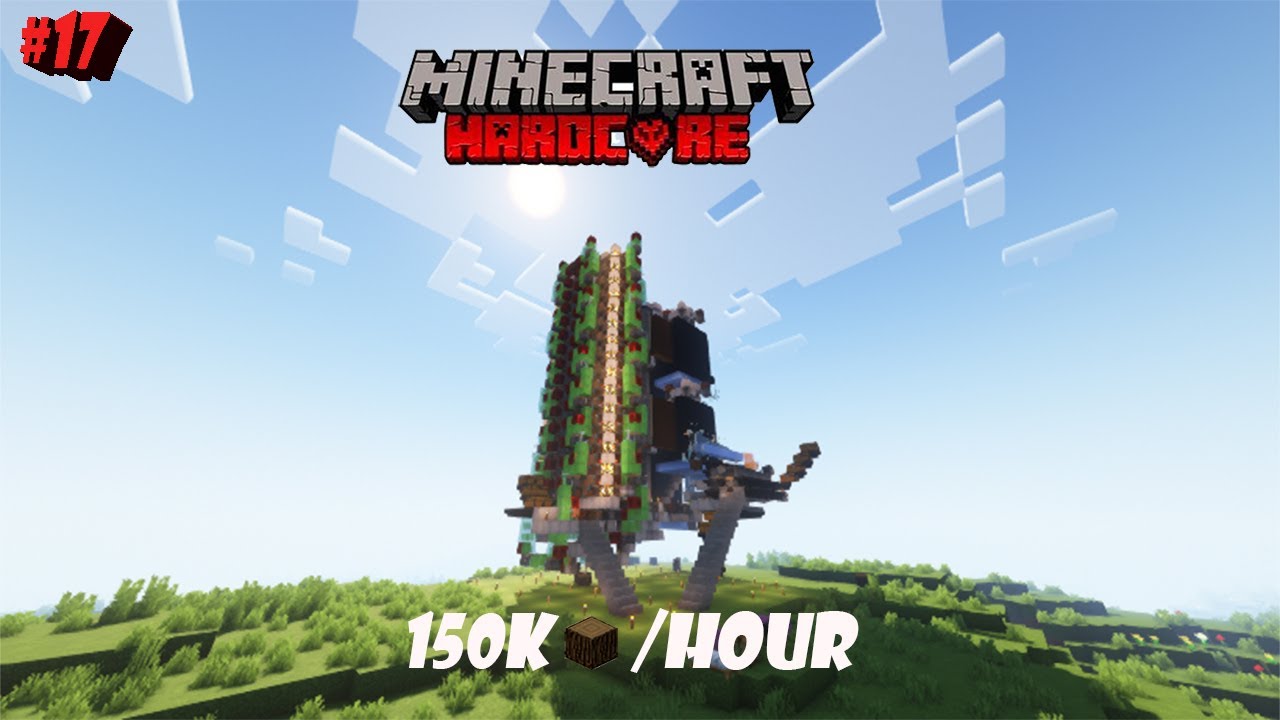 I Built a ULTIMATE Wood Farm Inside The BIGGEST Tree In Minecraft ...