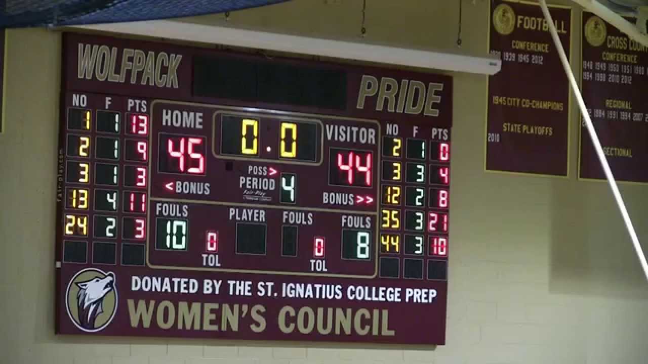 Riley Doody Half Court Game Winner - Saint Ignatius vs DePaul Prep. Feb ...