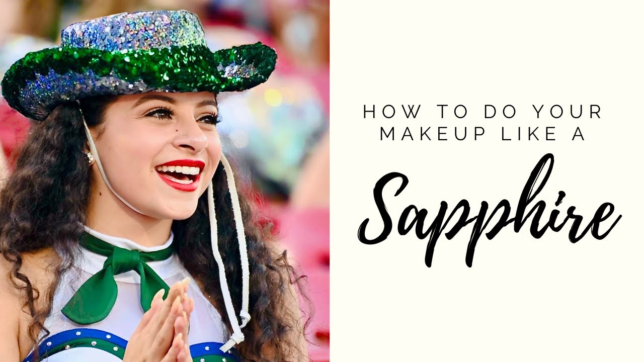 Sapphire Makeup Tutorial - YouTube