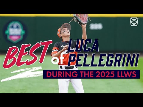 Best of Luca Pellegrini | 2025 Little League Baseball World Series ⚾️