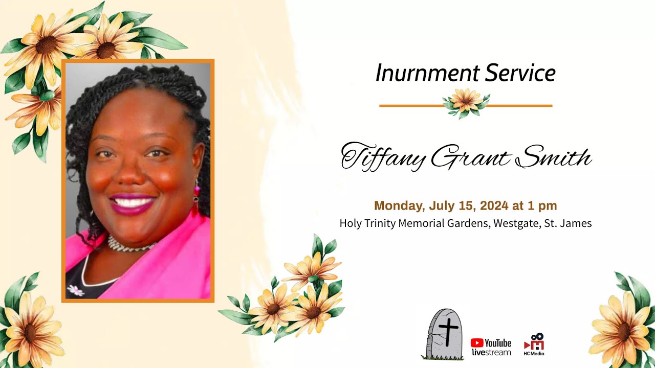 Inurnment Service for Tiffany Grant Smith - YouTube