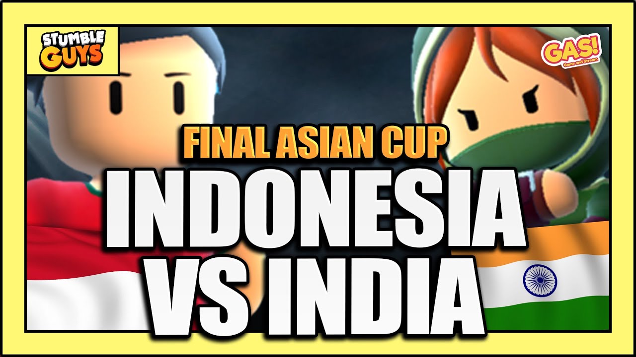 INDONESIA VS INDIA | FINAL ASIAN CUP - COUNTRY WAR - YouTube
