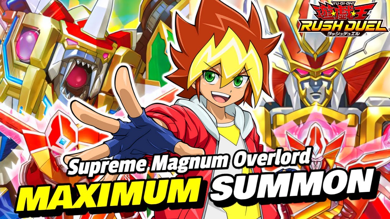 Supreme Magnum Overlord Deck Profile - Yu-Gi-Oh Rush Duel - EDOPRO - YouTube