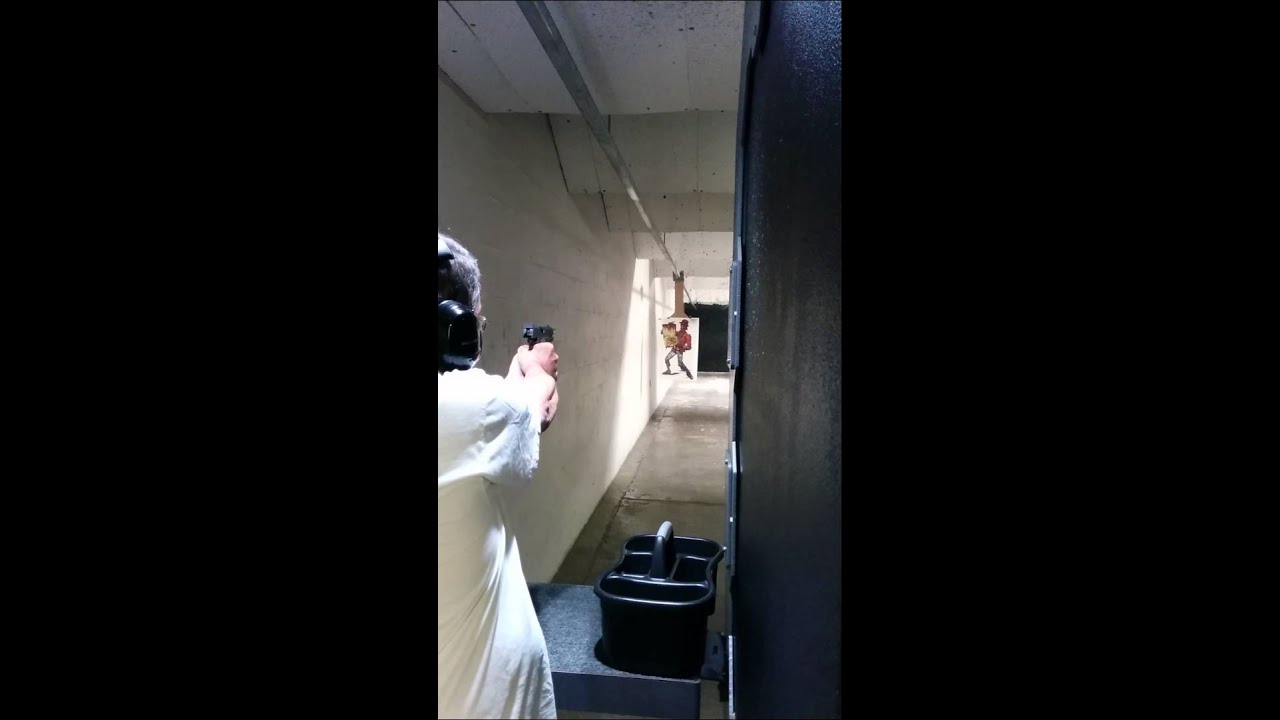 Shooting a Springfield Rangemaster at Arkansas Armory - YouTube