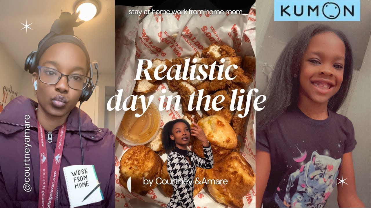 REALISTIC DAY IN THE LIFE OF A STAY AT HOME MOM WITH A 9 TO 5 - YouTube