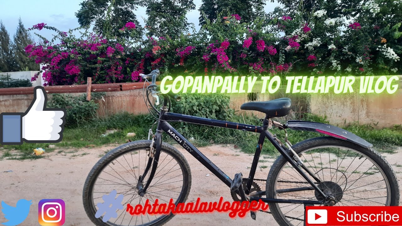 Gopanpally to Tellapur Road Hyderabad | Bicycle wala vlog | Rohtak Aala ...