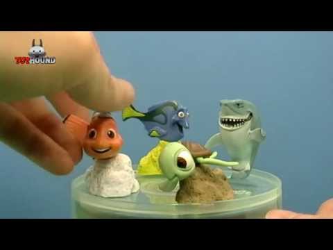 Finding Nemo Movie Figures Set, Toy Review - YouTube