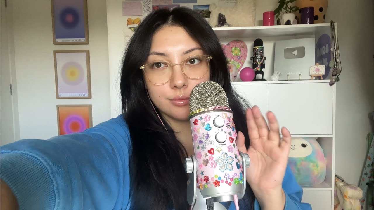 ASMR random triggers (mostly tapping) - YouTube