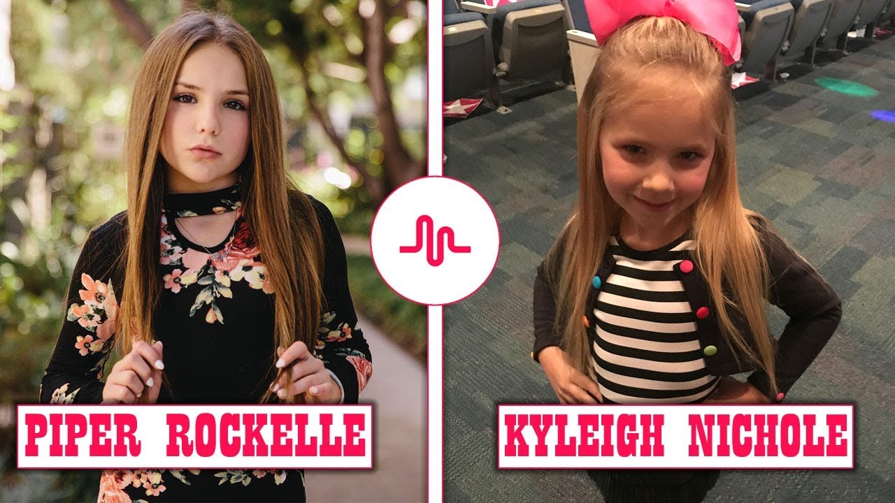 Piper Rockelle Vs Kyleigh Nichole - Two Famous Girls Musically ...