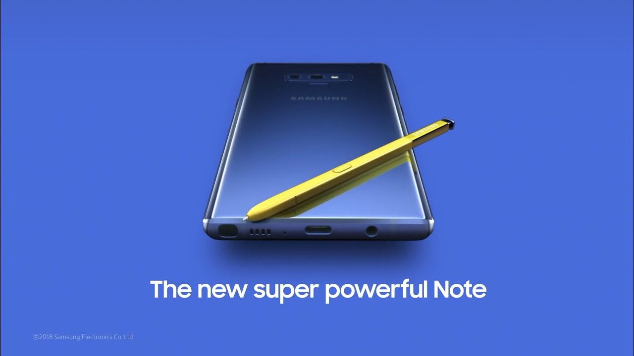 Samsung Galaxy Note 9 | Promo - YouTube