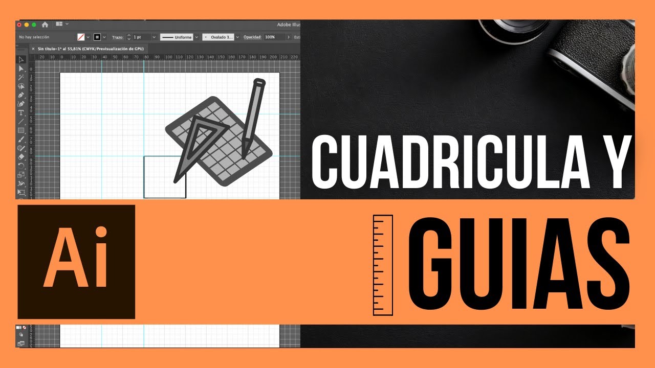 📐DOMINA las REGLAS, GUIAS Y CUADRICULA - Illustrator paso a paso!🎨🖌 ...
