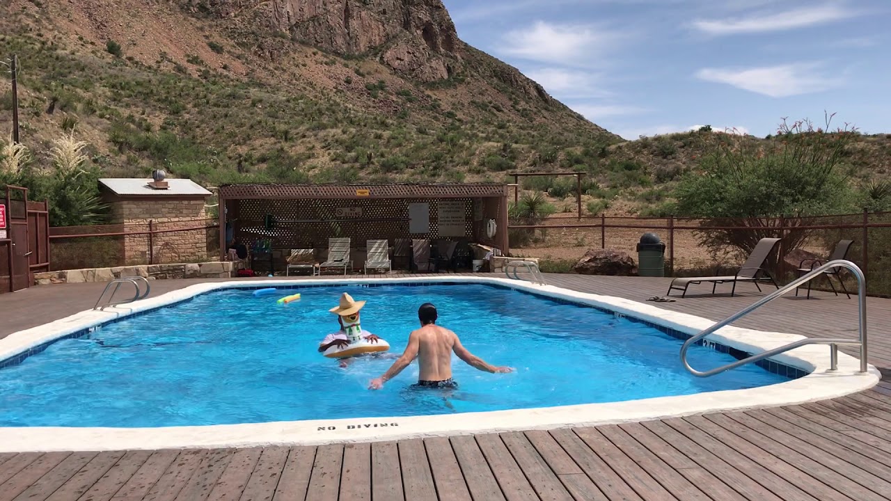 Swimming at Terlingua Ranch Lodge - YouTube