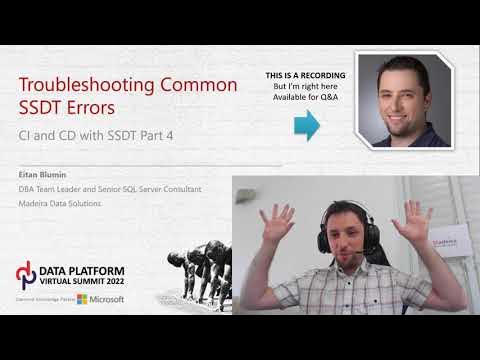 Troubleshooting Build and Deployment of SSDT Projects for SQL Server DevOps by Eitan Blumin ...
