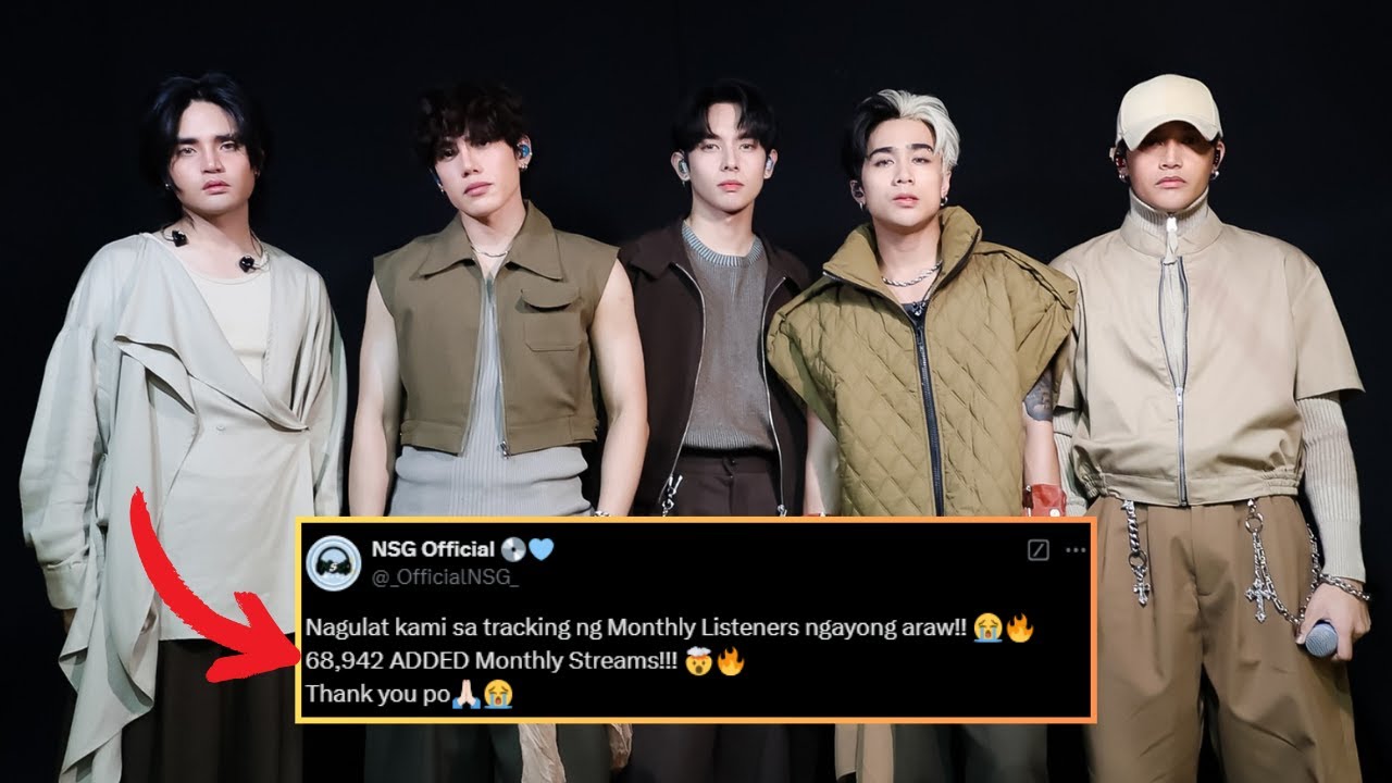 Almost 70,000 New Monthly Listeners Added to SB19’s Spotify - YouTube