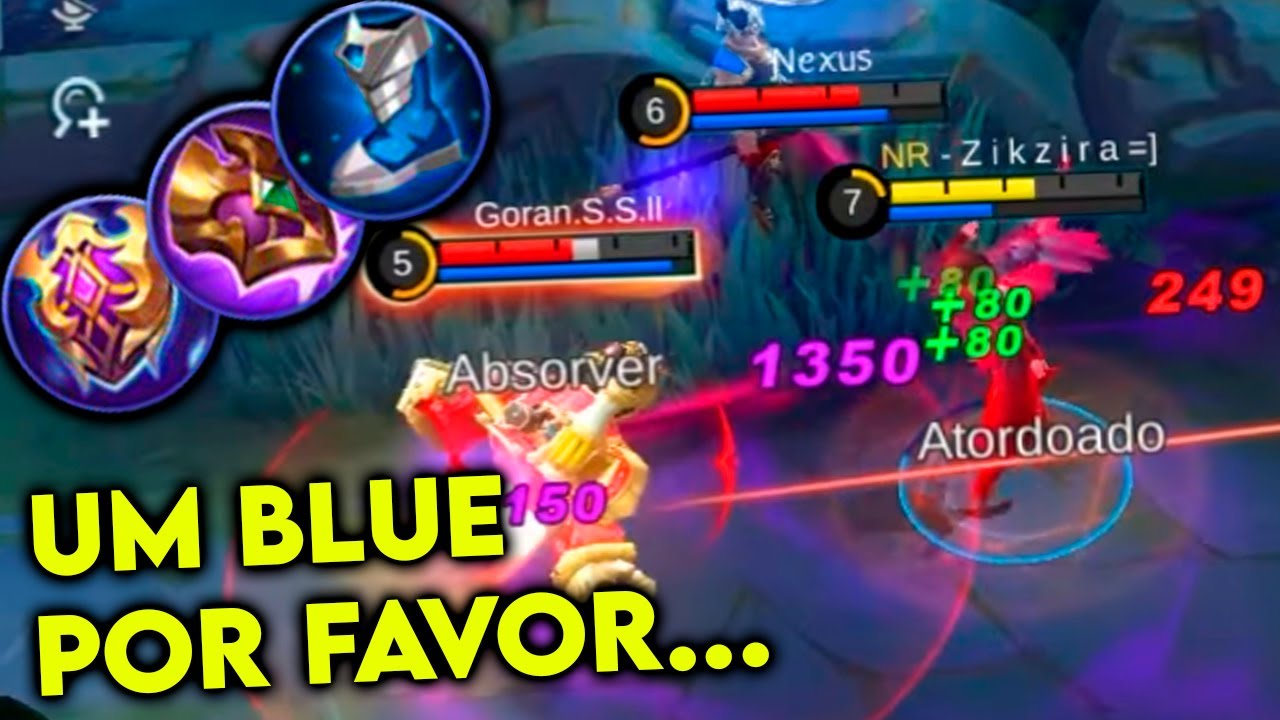 UM BLUE FAZ FALTA| Mobile Legends - YouTube