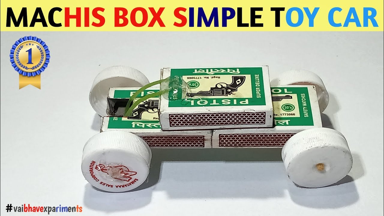 ‼️HOW TO MAKE MACHIS BOX SIMPAL TOY CAR ‼️ TOP SCIENCE PROJECT VIDEO ...