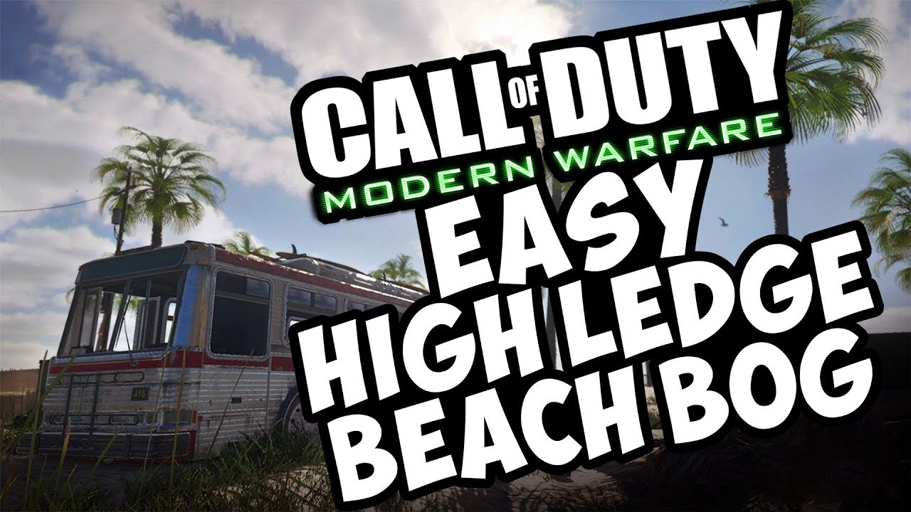MWR Beach Bog Glitches Top Of Map (COD Modern Warfare Remastered ...