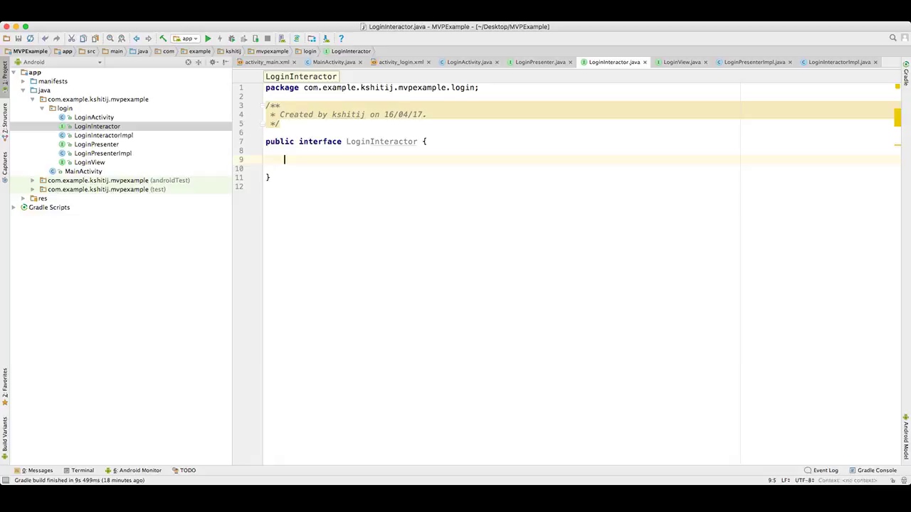 Live Model View Presenter (MVP) Code Example - Part 1 - YouTube