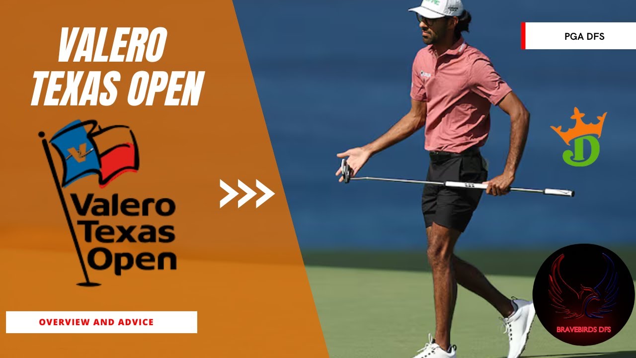 2025 Valero Texas Open | DraftKings | Golf | PGA DFS | Strategy | Picks ...