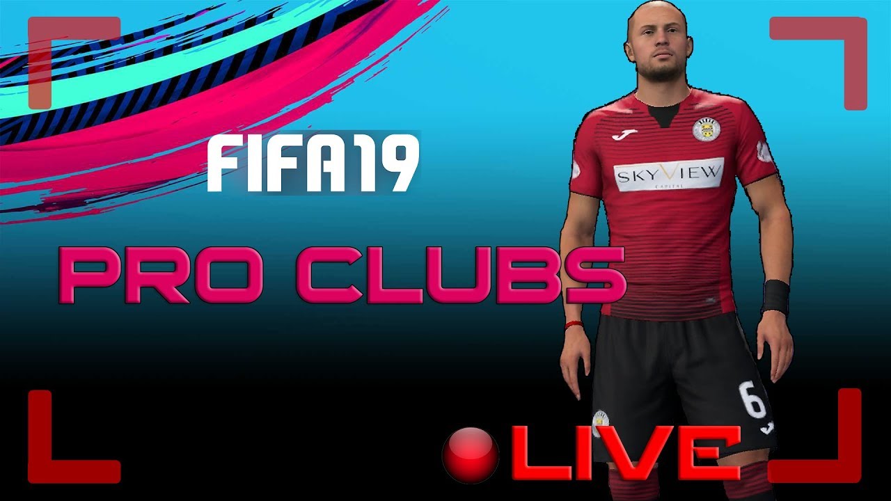 FIFA 19 Pro Clubs Livestream | Pro Clubs VFL CB (VFA) - YouTube