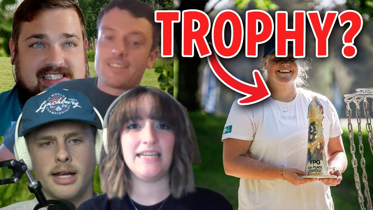 How Did The PDGA Let This Happen? The WORST Trophy Ever? - YouTube