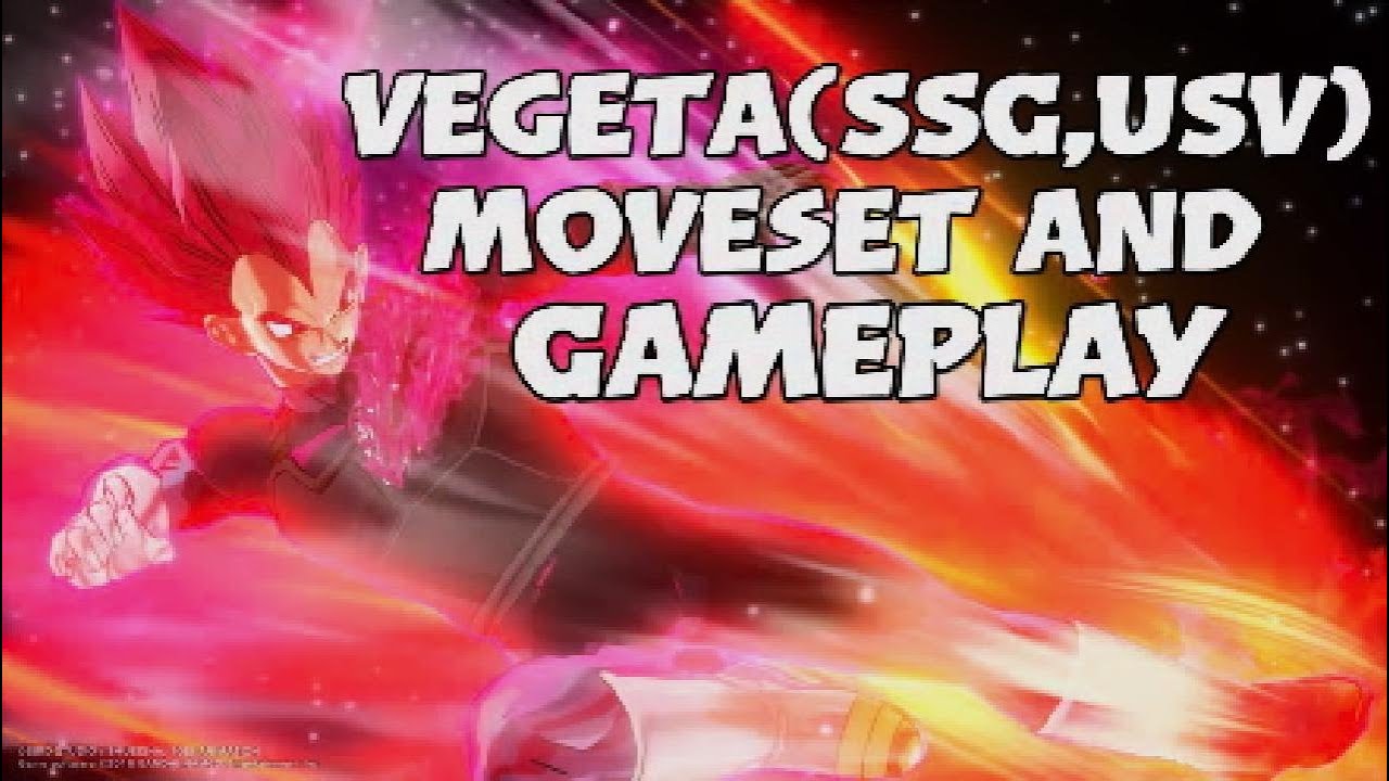 DBX2: Vegeta SSG (USV) Moveset and Gameplay - YouTube