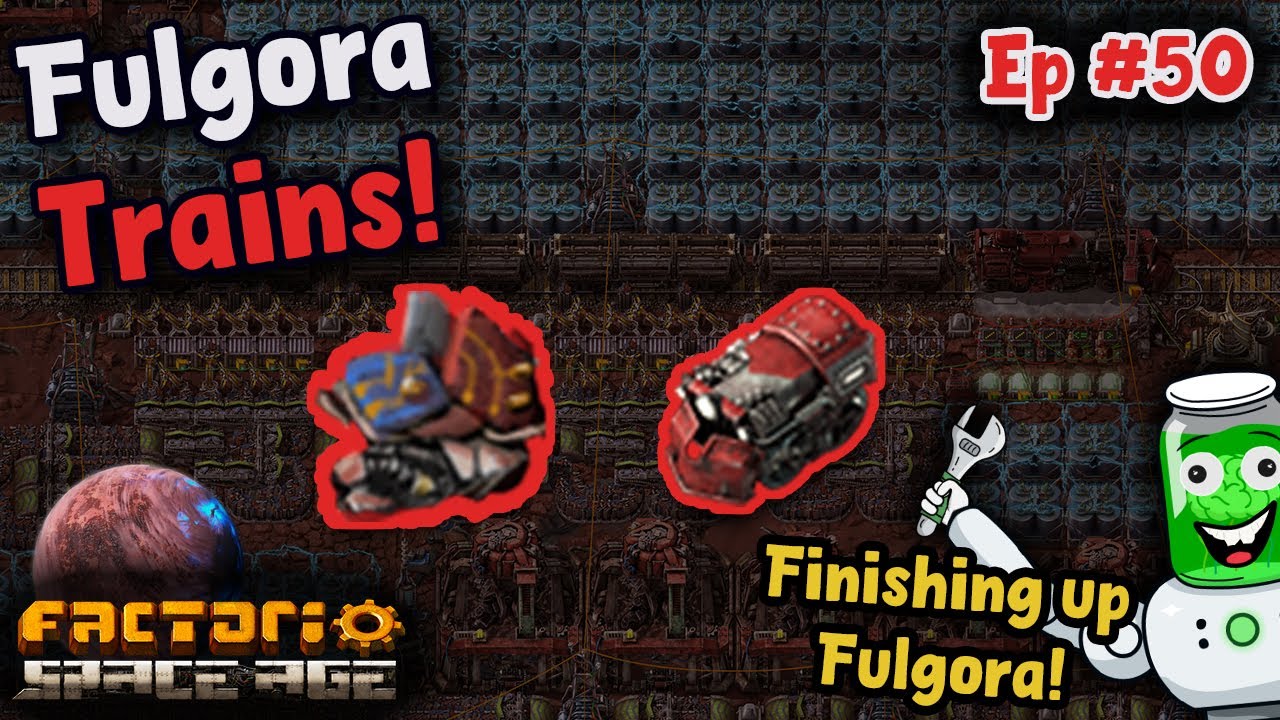 Fulgora Train Network | Factorio Let's Play | Ep50 - YouTube