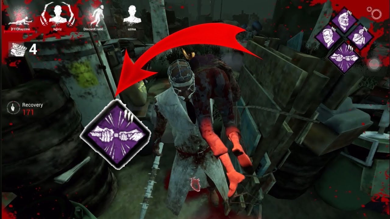 Saving Myself With Power Struggle Build-DBD Mobile(60 FPS) - YouTube