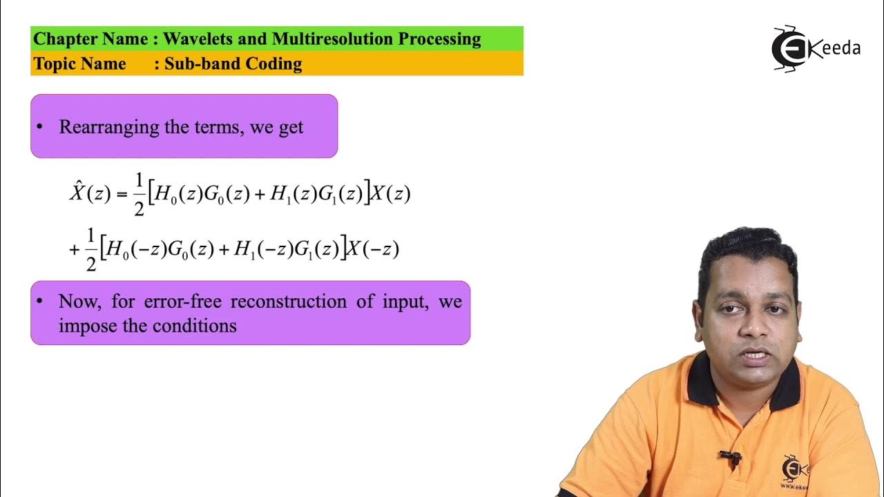 Sub band Coding - Wavelets and Multiresolution Processing - Image Processing - YouTube