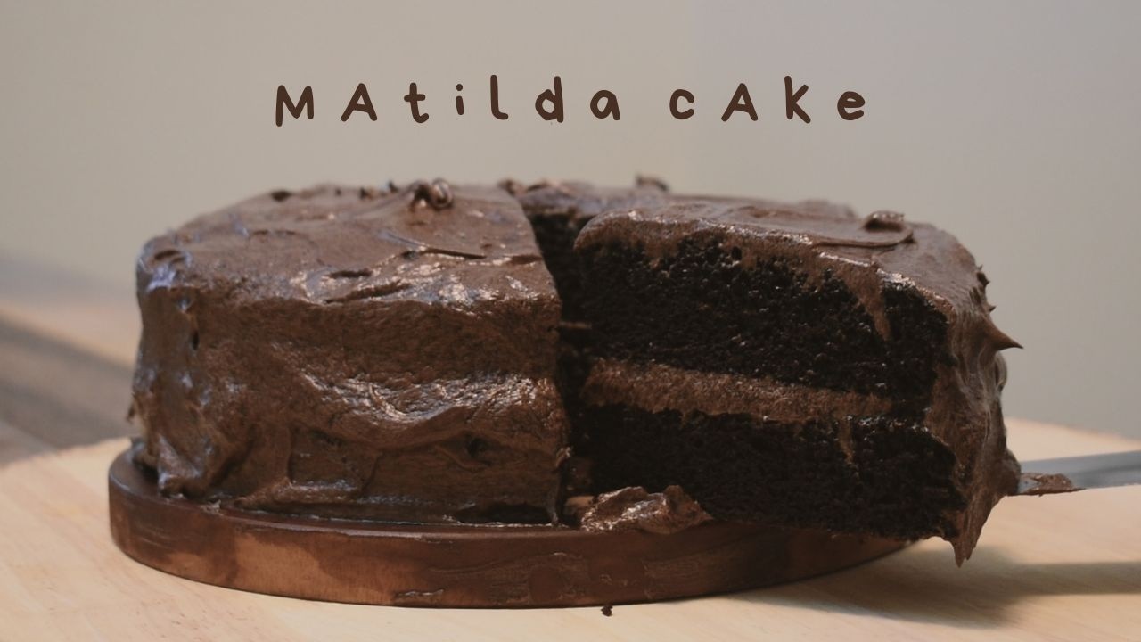 I made delicious Matilda Cake!! Yes! The Double Chocolate Bruce Cake 🍫| Chocolate ASMR | Cotton ...