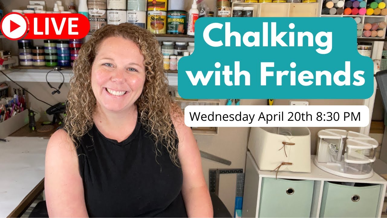 Chalking with Friends || Easy High End Home Decor || Decor Anyone Can ...