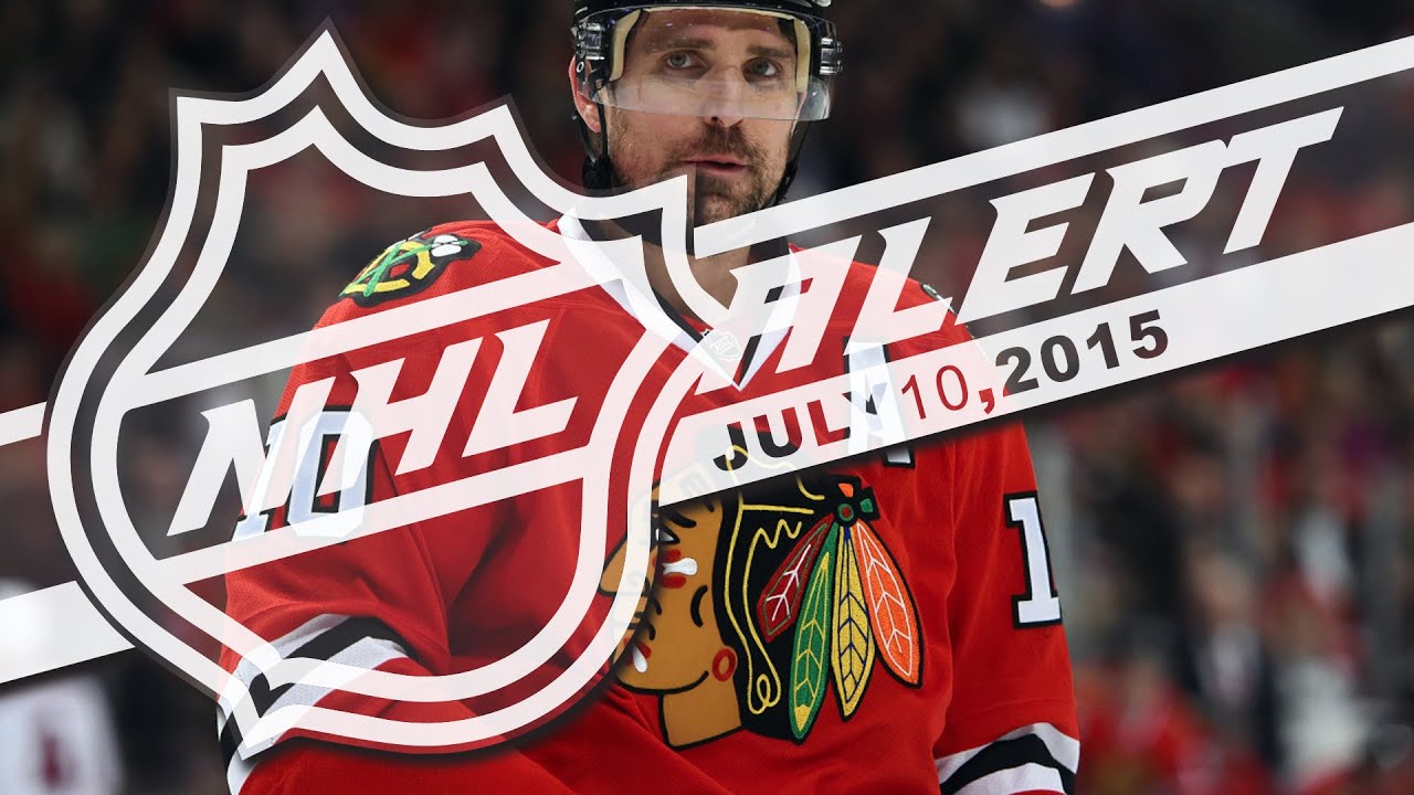 Blackhawks Trade Patrick Sharp to Stars in Blockbuster Trade (NHL Alert ...