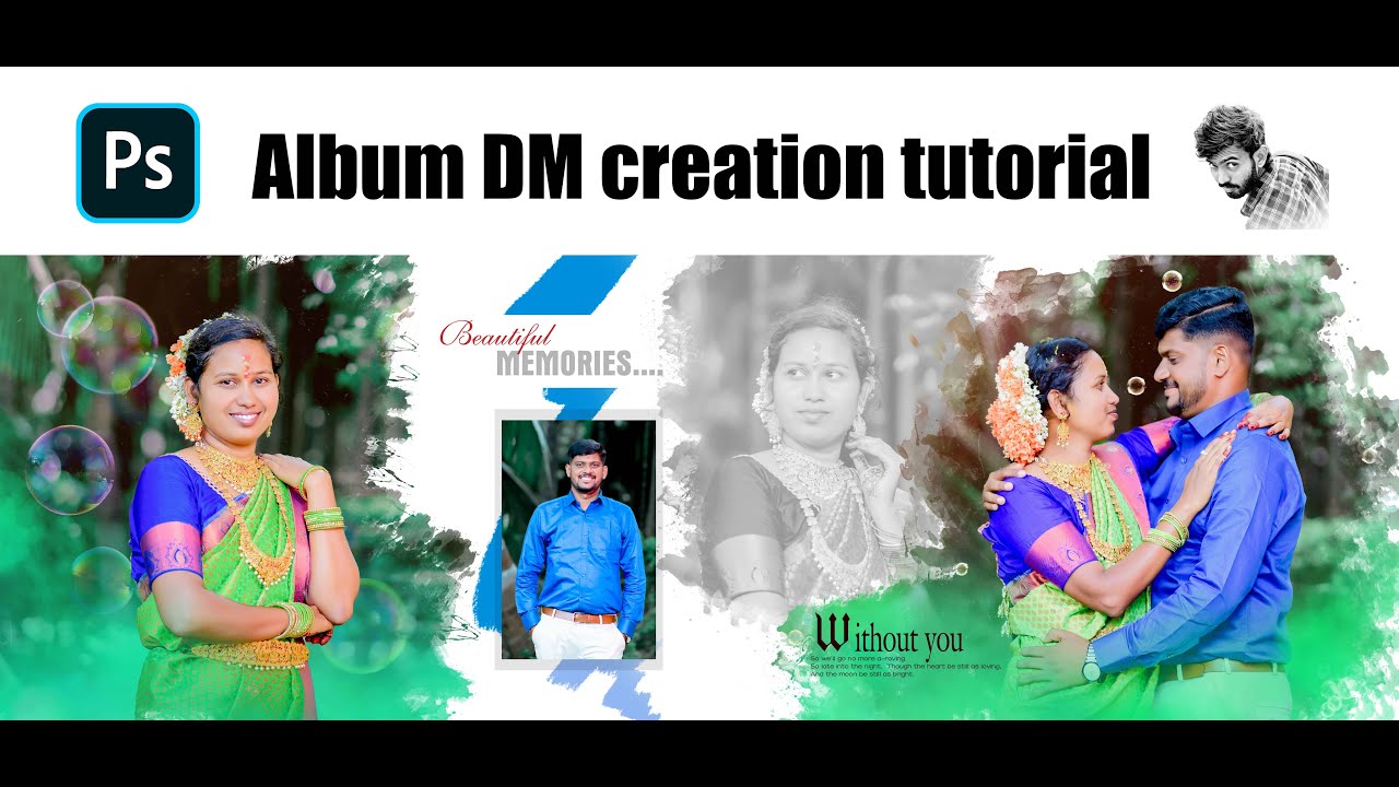 How to create DM(DIGITAL MIXING) for wedding album? ಮದುವೆಯ ಆಲ್ಬಮ್‌ಗಾಗಿ ...