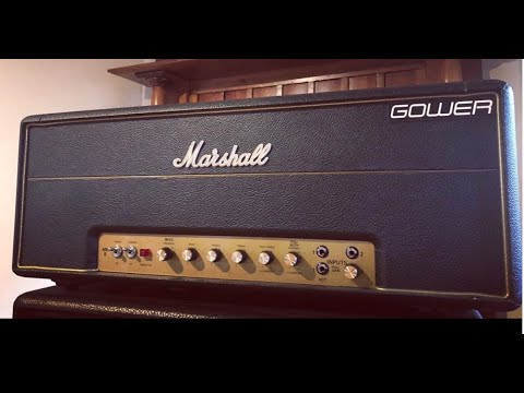 Dan Gower Jose 3 way mod on my 2002 Marshall 1959 SLP - YouTube