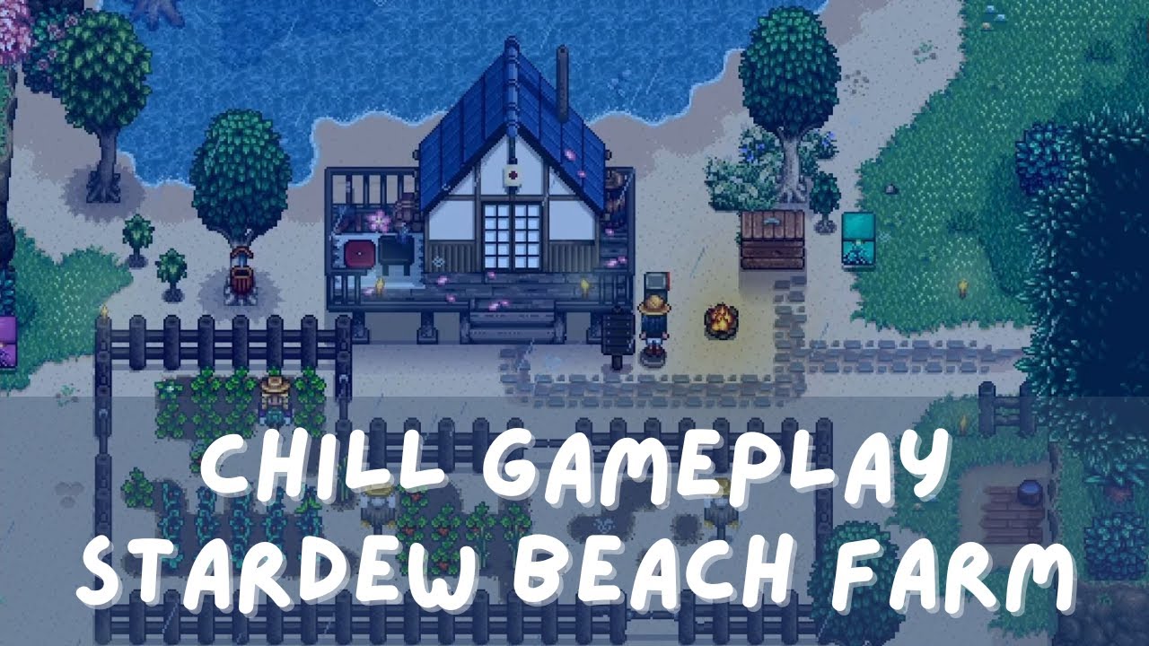 STARDEW VALLEY Beach Farm | Day 25 of Spring, Year1 | Chill Gameplay ...