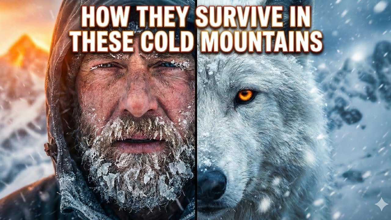 How They Survive in These Cold Mountains | Life in the Coldest ...