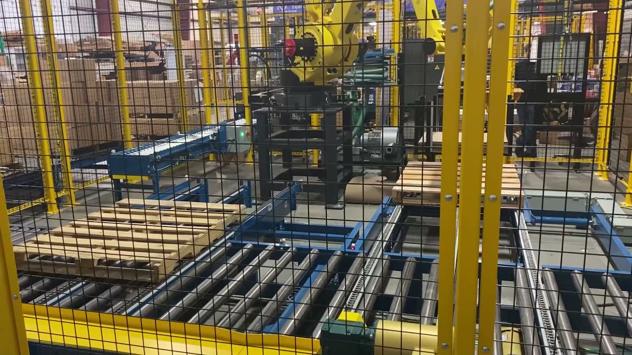 Alba Manufacturing Pallet Stacker/Destacker within a Robotic System ...