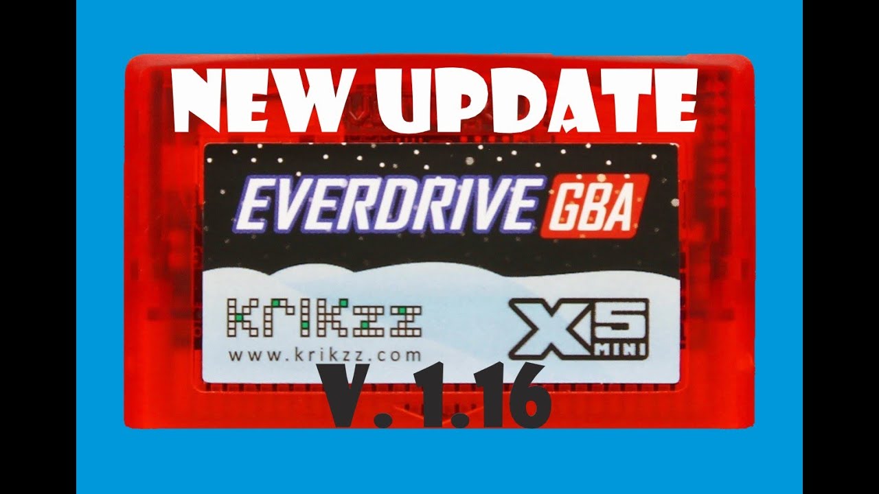 New Everdrive GBA X5 Mini Update - YouTube