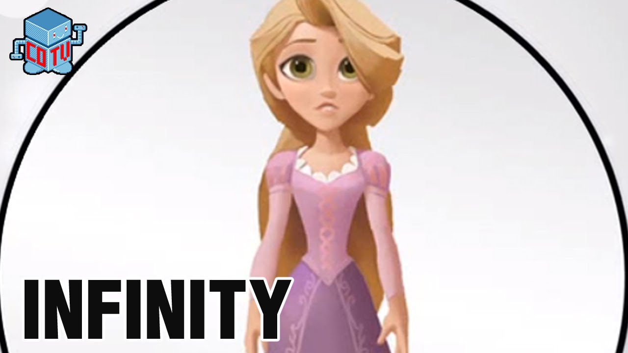 COTV - Disney Infinity RAPUNZEL Figure Gameplay - YouTube